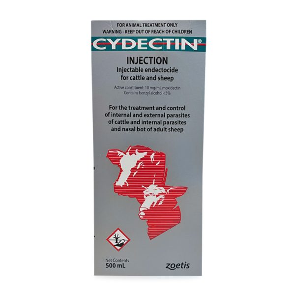 4 Drench New Zealand | Cydectin Injection for Sheep & Cattle 500ml