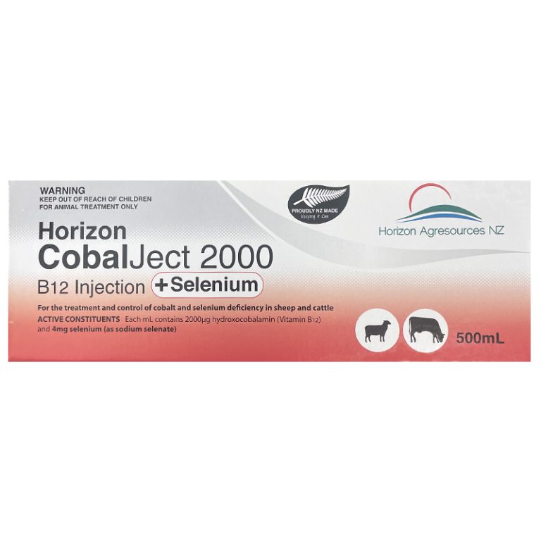4 Drench New Zealand | CobalJect 2000 B12 +Se Injection for Cattle and ...